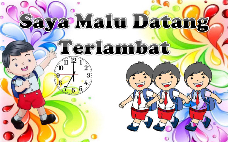 Saya Malu Datang Terlambat | PDF