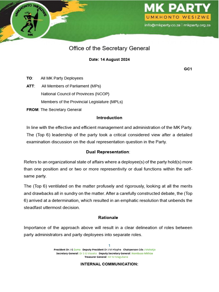 DUAL REPRESENTATION | PDF