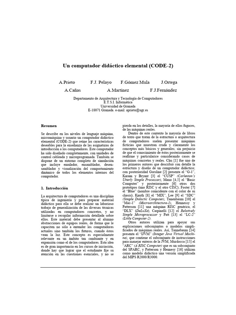 Code 2 Descripcion | PDF