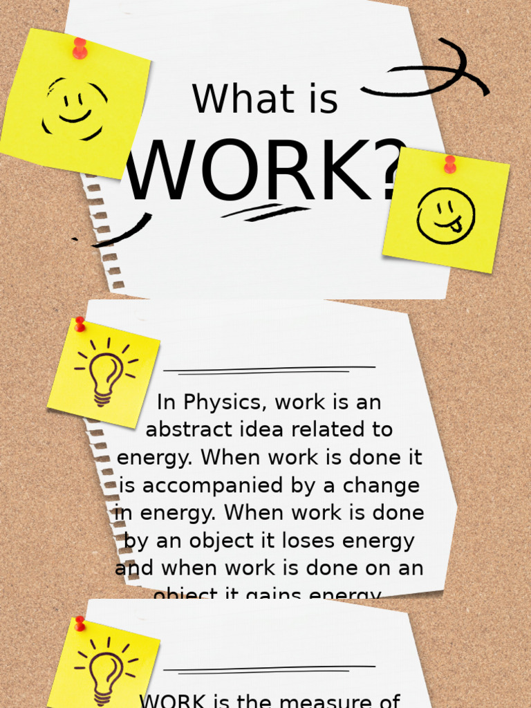 (D) WHAT IS WORK - d1 | PDF
