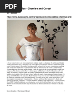 Corset Gown Pattern | PDF | Corset | Consumer Goods