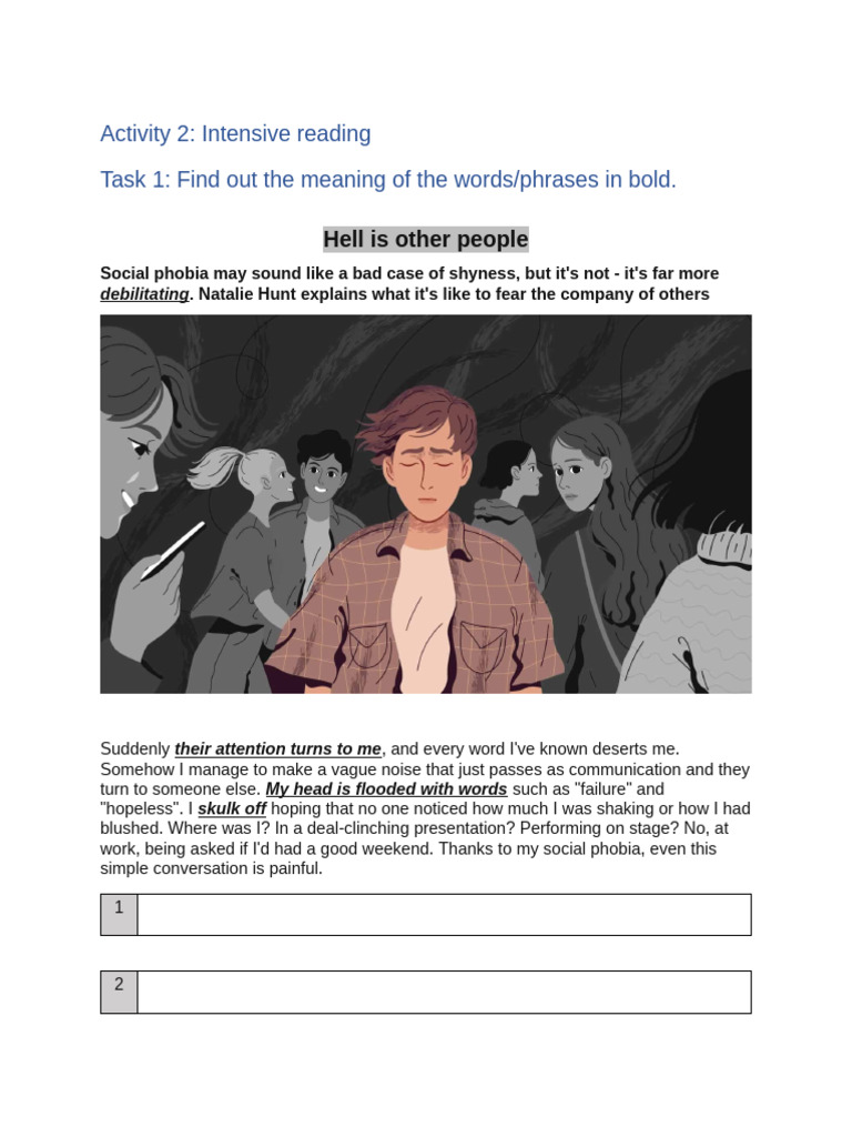 Reading Handout | PDF