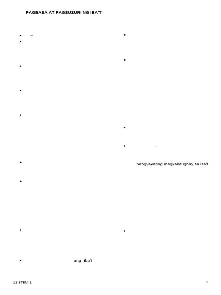 PagPag REVIEWER | PDF