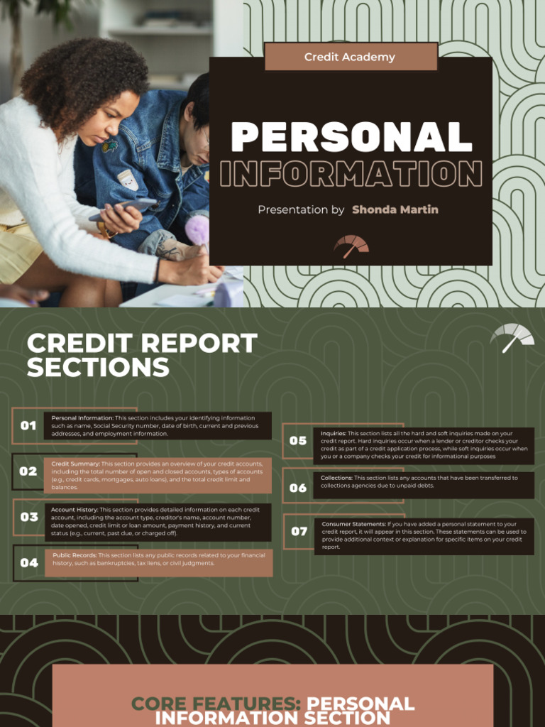 Personal Info Slides | PDF