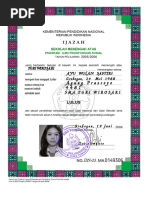 Contoh KTP Depan Belakang | PDF