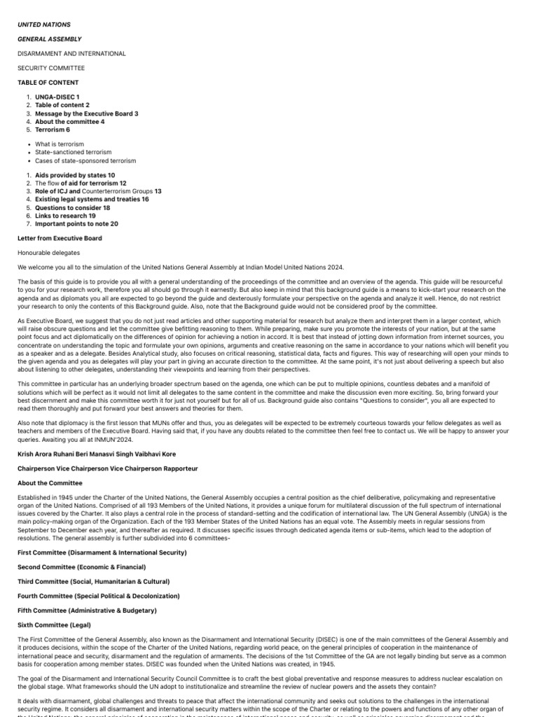 Unga 1 - Inmun'24 | PDF