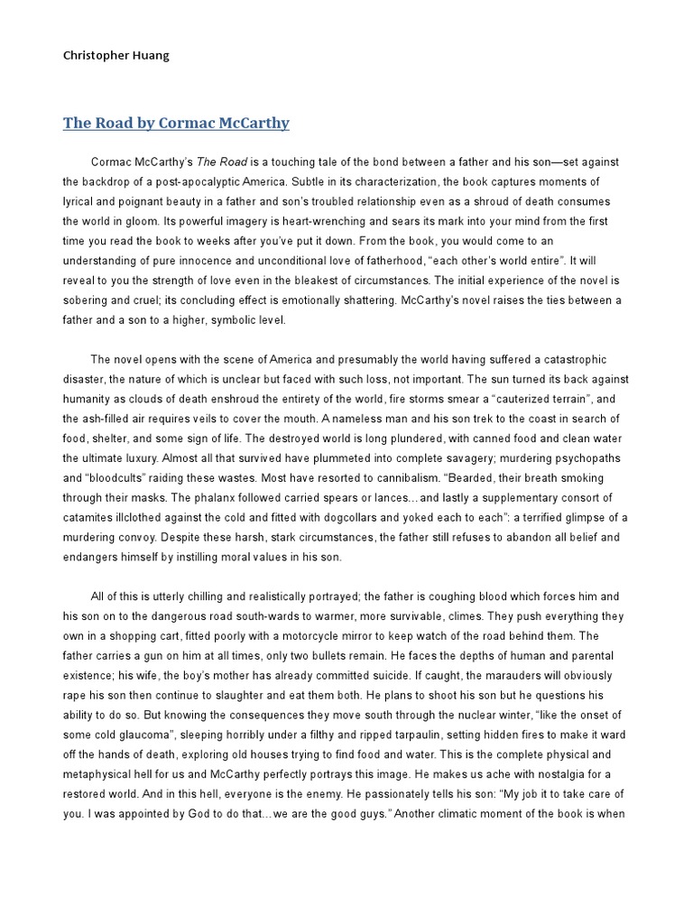 The Road by Cormac McCarthy | PDF | Young Adult