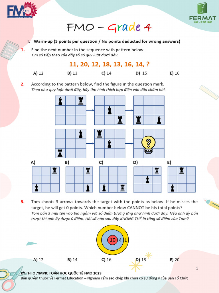 FMO - VL (L P 3 Lên 4) | PDF