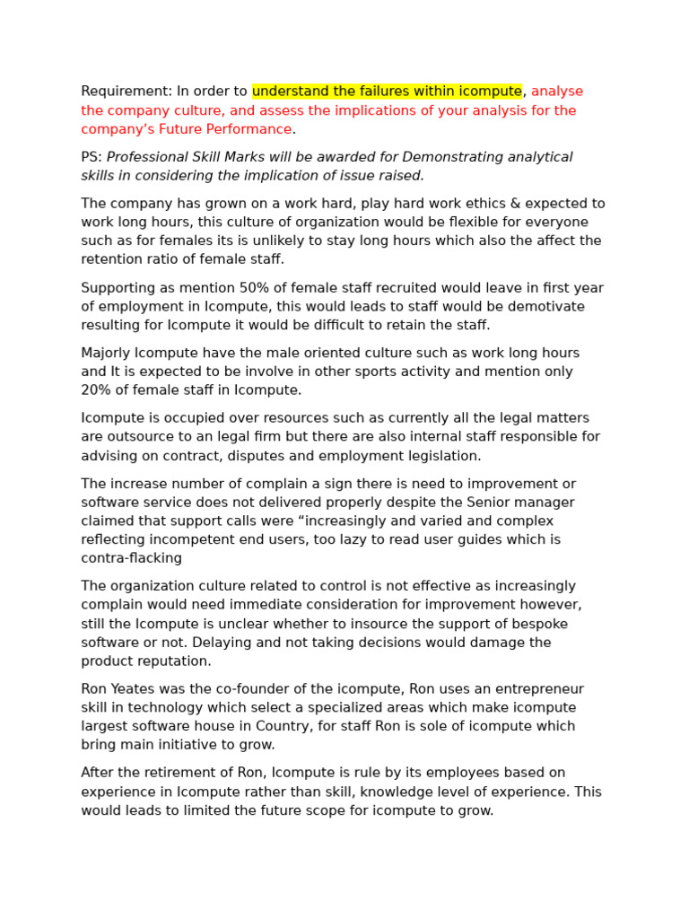 Icompute Section 1 | PDF