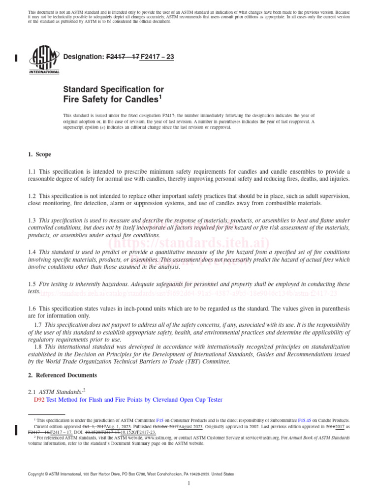 Astm F2417 233333 | PDF