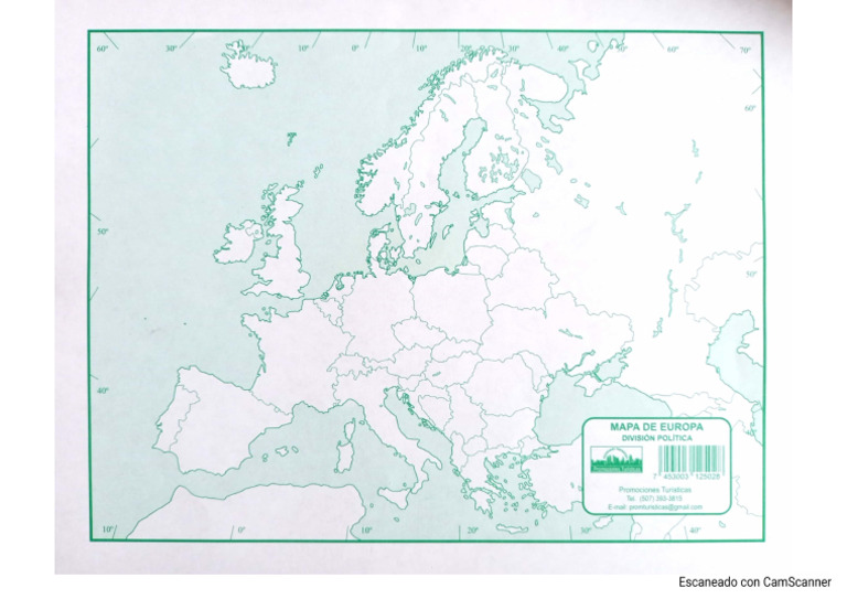 Mapa de Europa | PDF