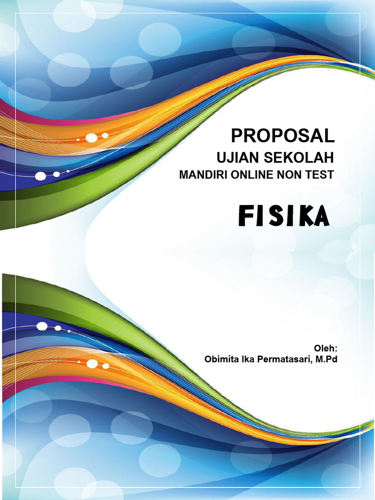 Proposal US Non Test Fisika MO Ok | PDF