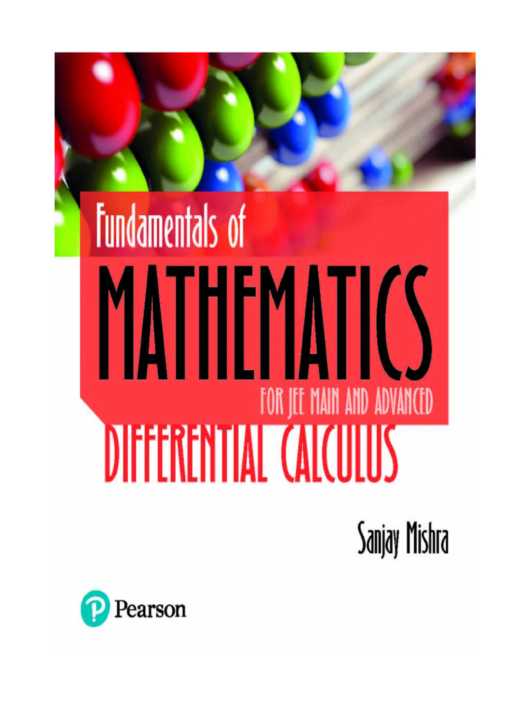 Pearson Fundamental of Differential Calculas by Sanjay Mishra | PDF
