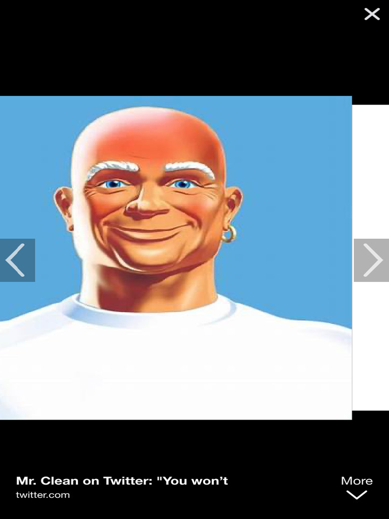 Mr. Clean On Twitter You Won't | PDF