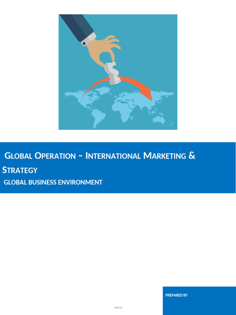 GBE Asignment - Global Marketing Strategy | PDF