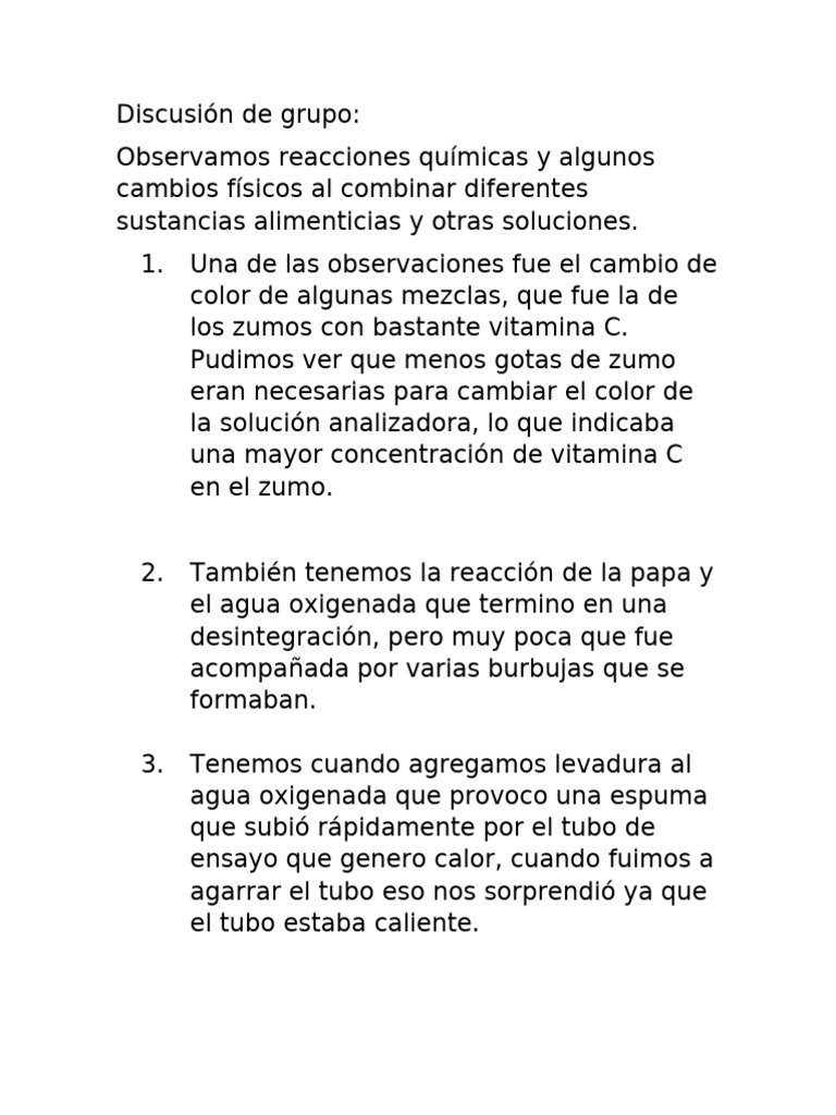 Discusión de Grupo - Laboratorio de Biologia-1 | PDF