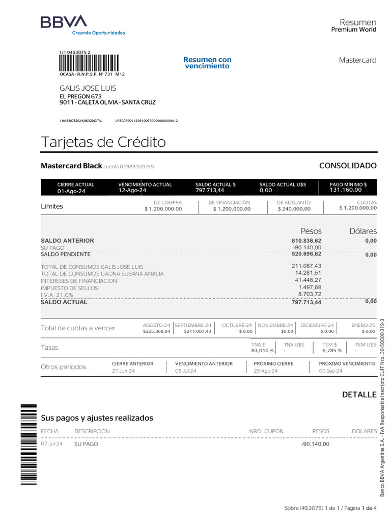 Resumen Mastercard | PDF
