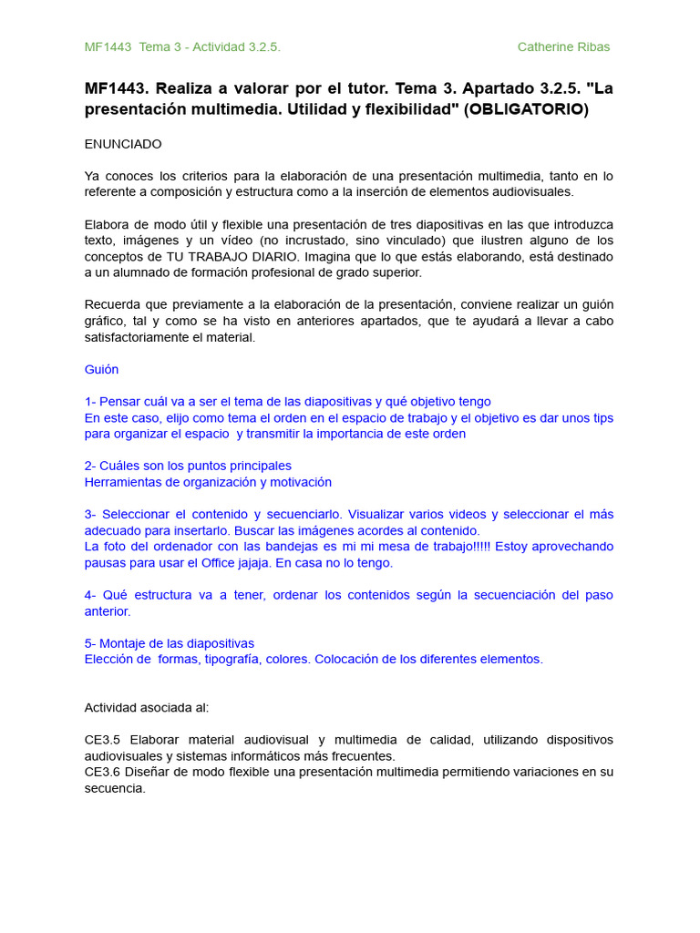 Tema 3. Apartado 3.2.5. OK | PDF