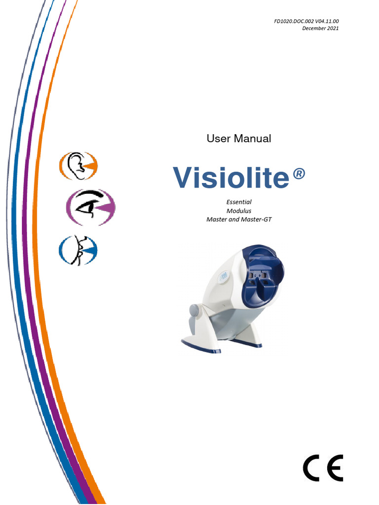 FD1020.DOC.002 V04.11.00 User Manual Visiolite EN | PDF