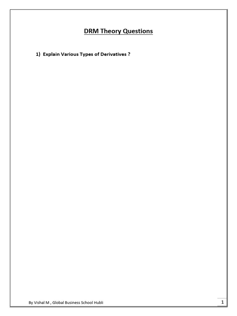 Drm Notes Pdf
