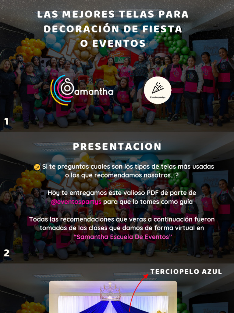 PDF Tipos de Telas | PDF