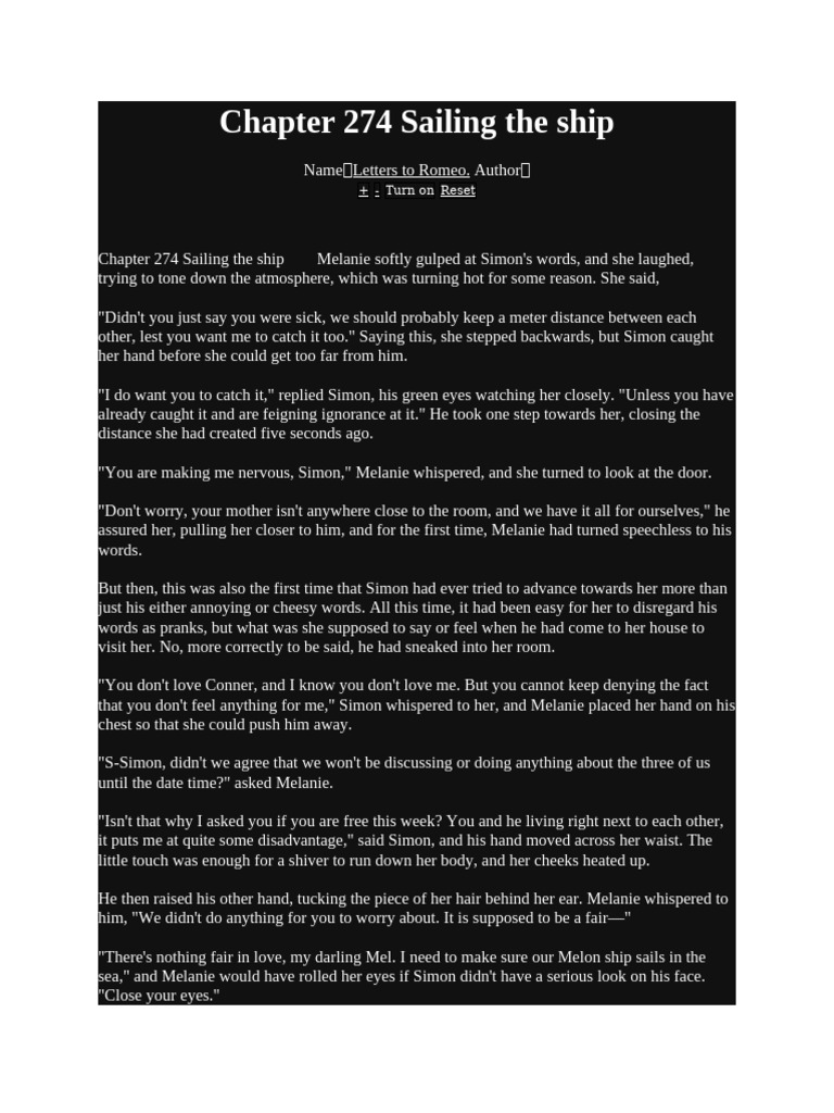 Chapter 274 Sailing The Ship | PDF