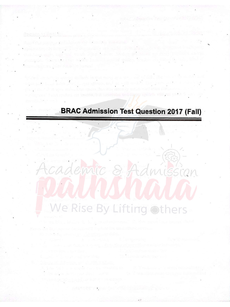 Brac 2017 (Fall) | PDF