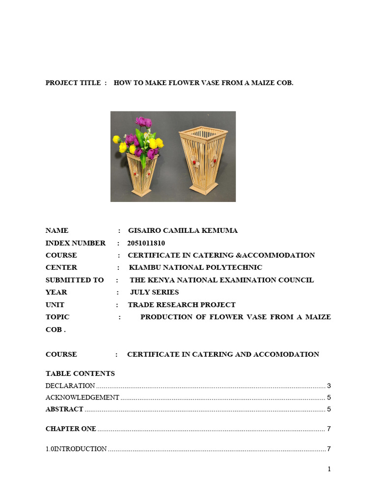 Camilla Trade Project | PDF