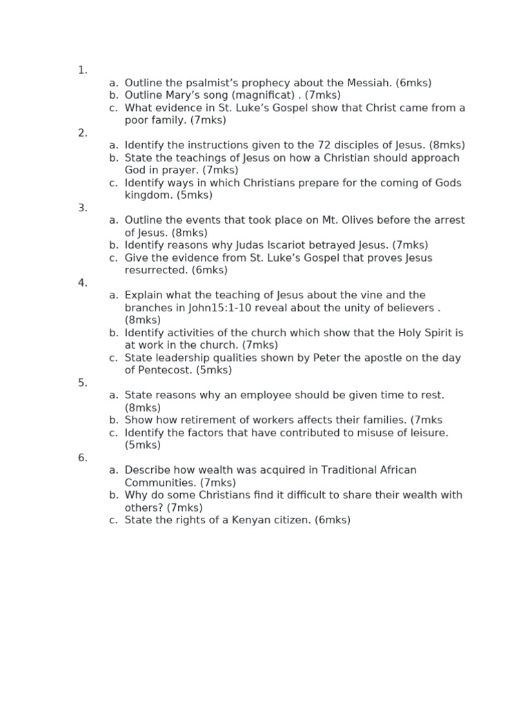 CRE Paper 2 Ques | PDF