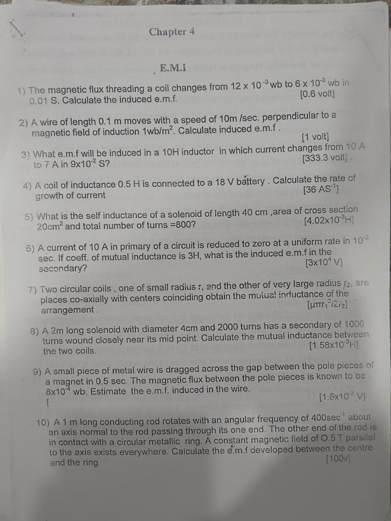 EMI Assignment | PDF