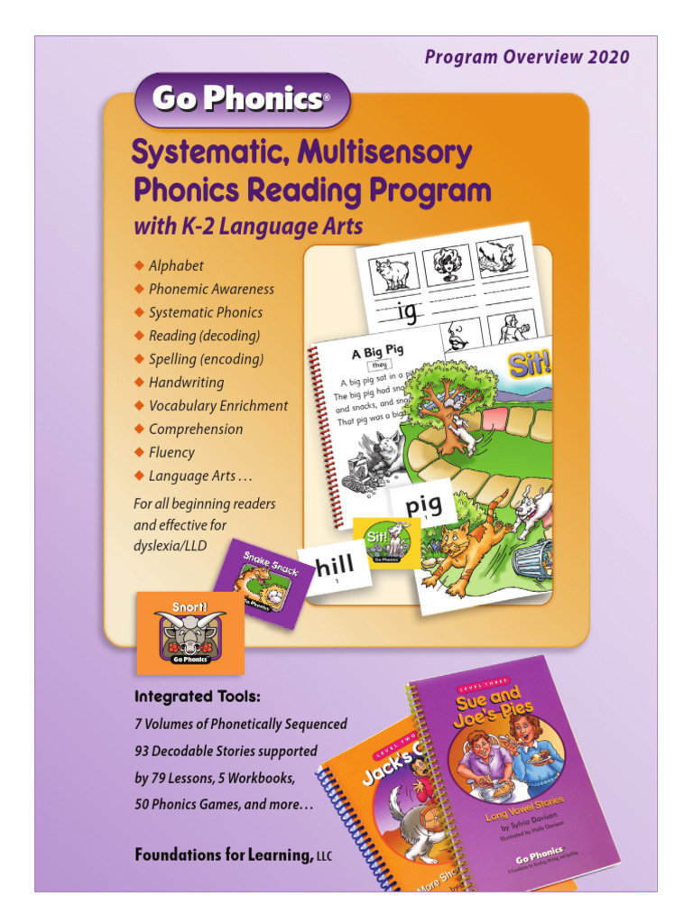 Go Phonics Program Overview | PDF
