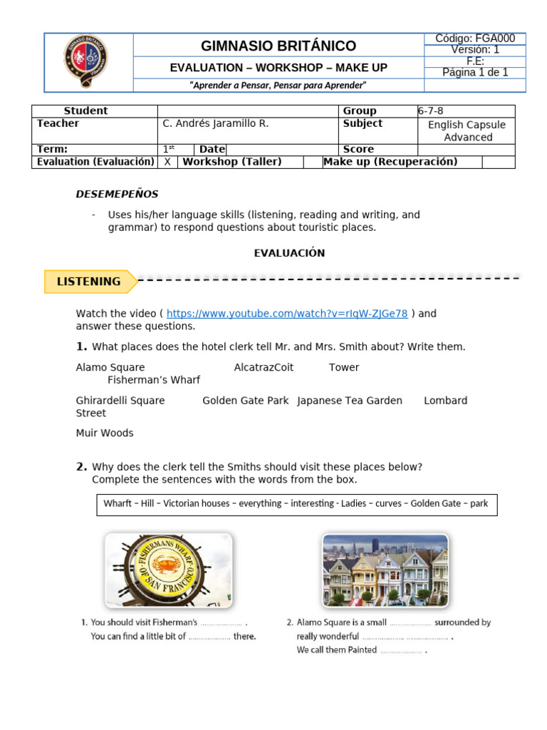 English Capsule Advanced | PDF