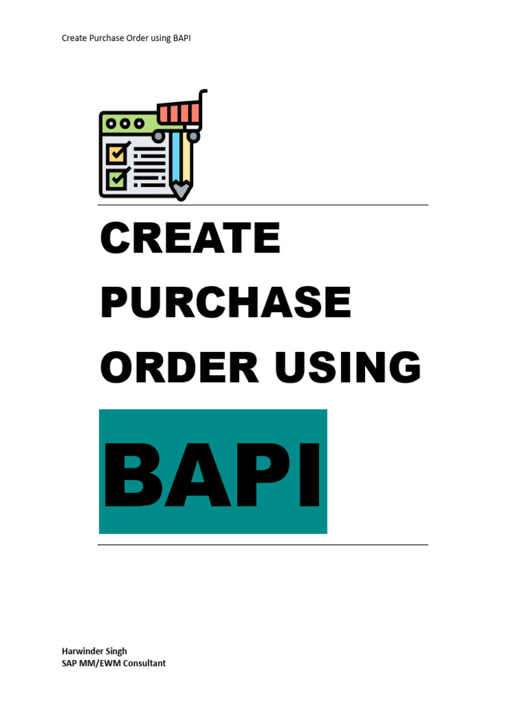 Sap Bapi | PDF