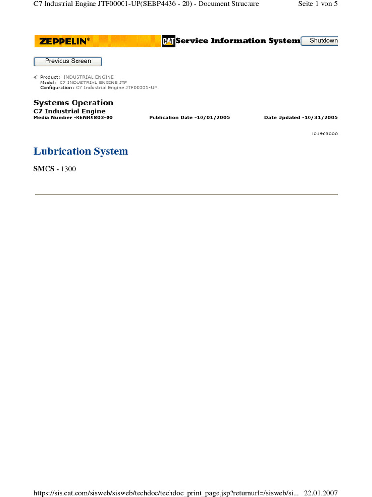 7 Lubrication System | PDF