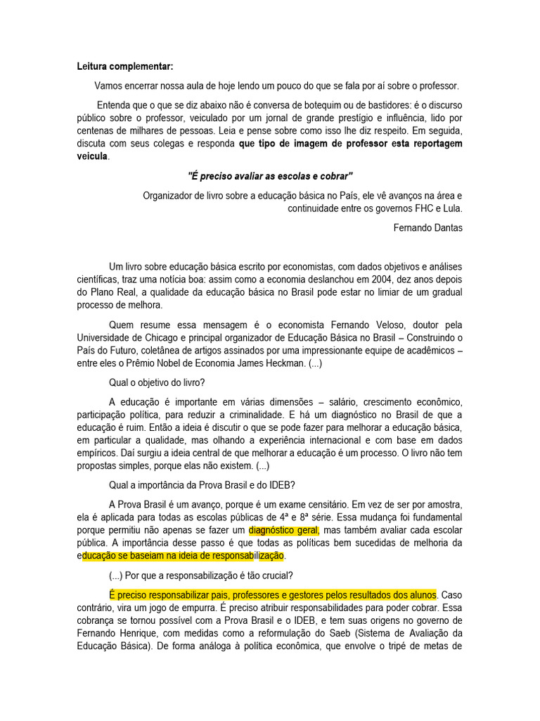 Atividade - Aula 4 PDF - Editado | PDF