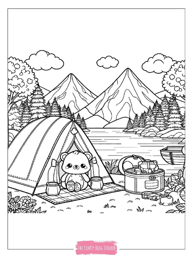 Crafty Blog Stalker Coloring Pages-011-Compressed | PDF