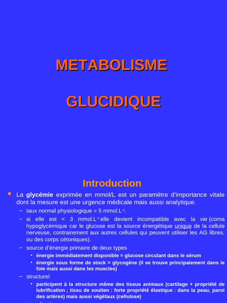 Glucides | PDF