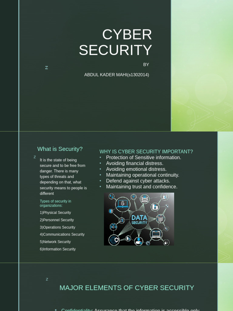 Cyber Security 2 | PDF