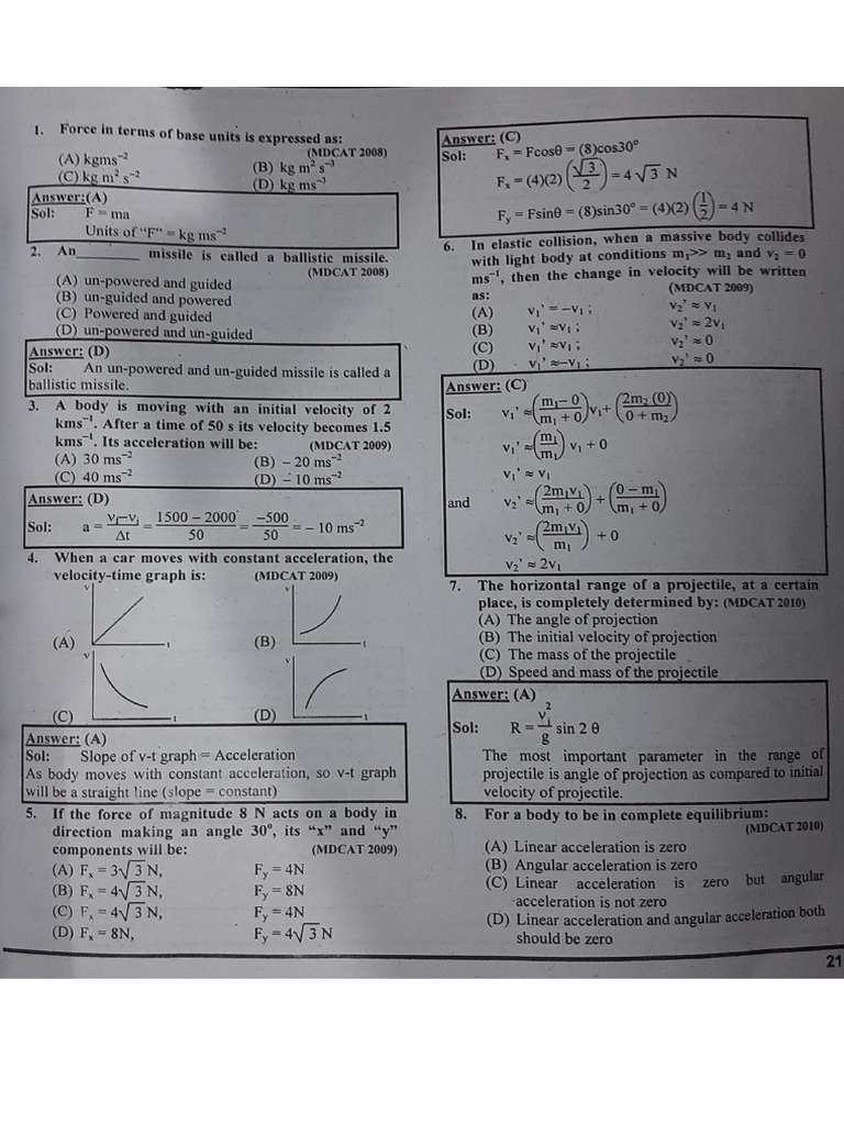 Smart Physics Motion and Force | PDF
