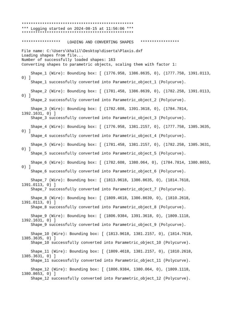 Preview Import Log | PDF