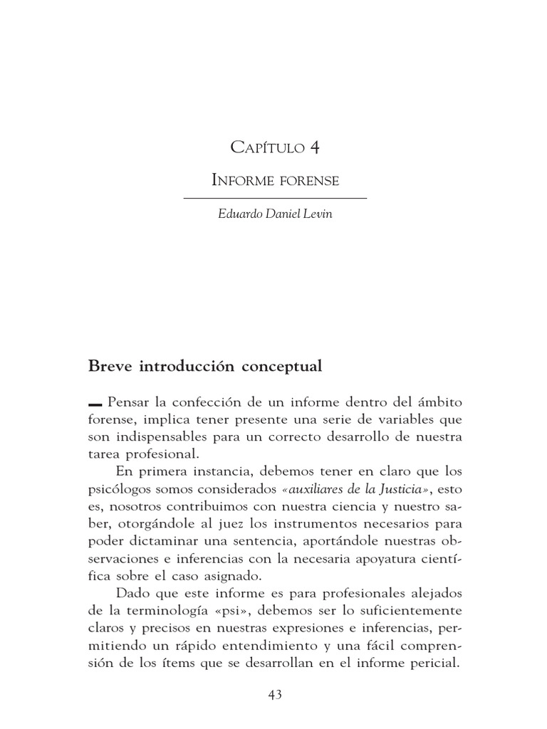 Informe Forense - Capítulo 4 | PDF