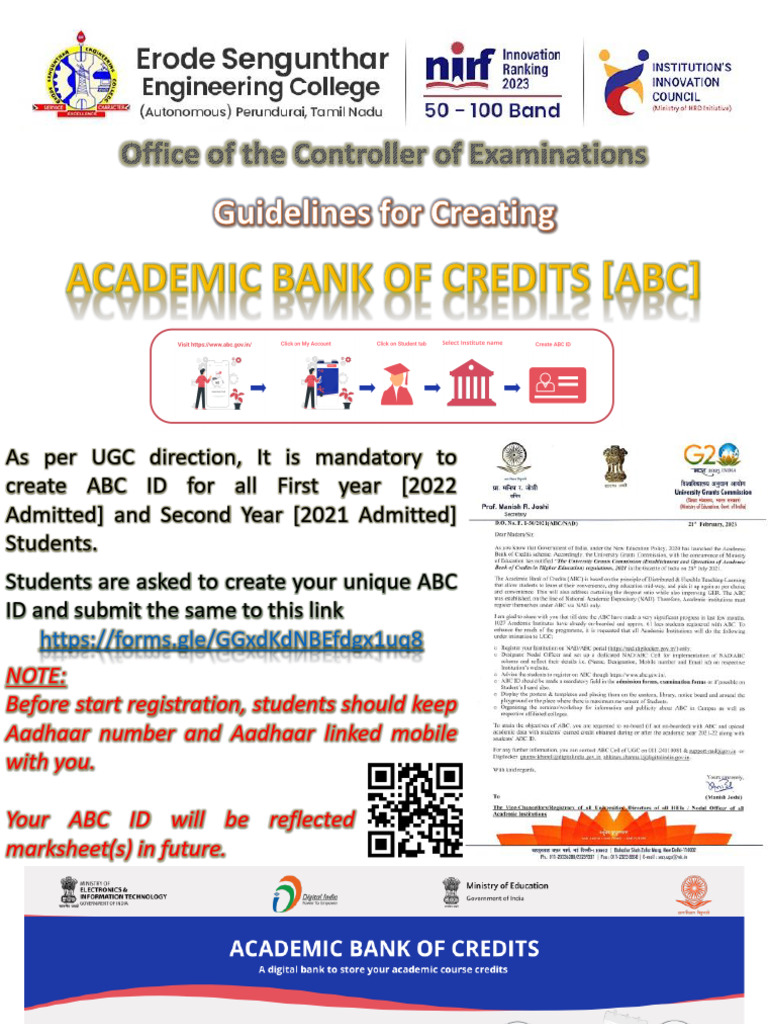 ABC ID Registration Procedure | PDF