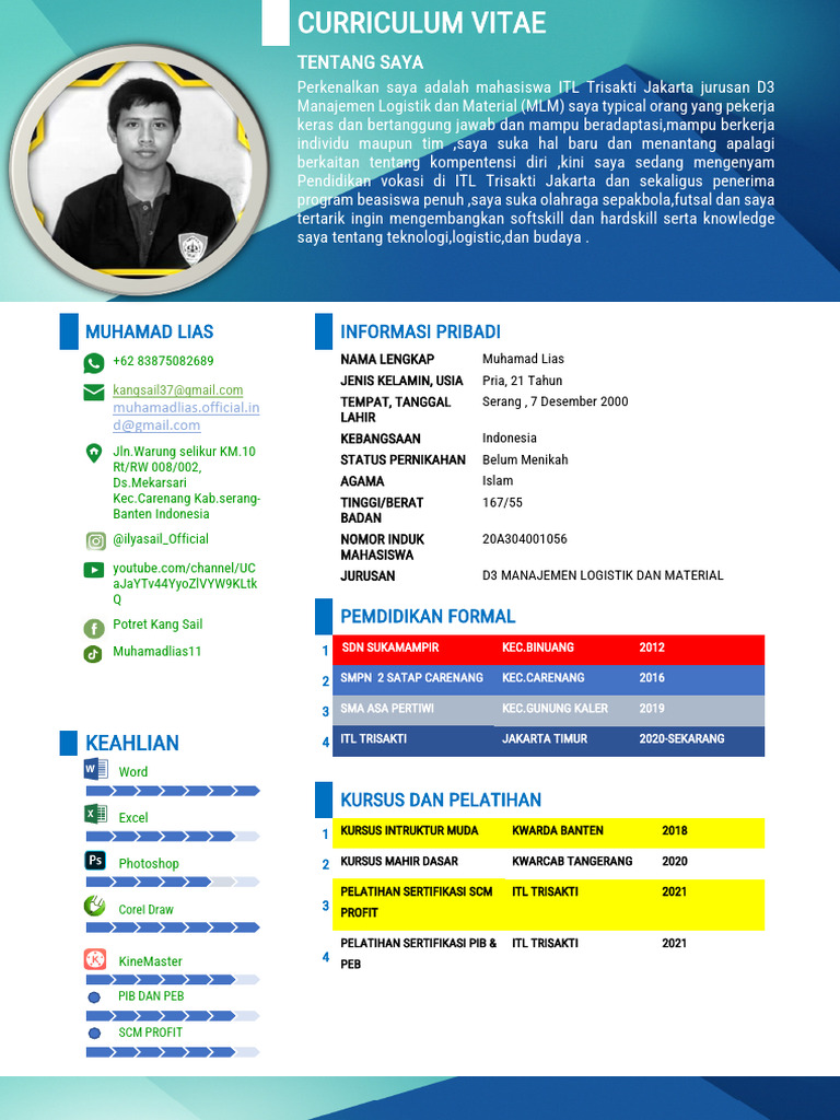 CV Muhamad Lias | PDF