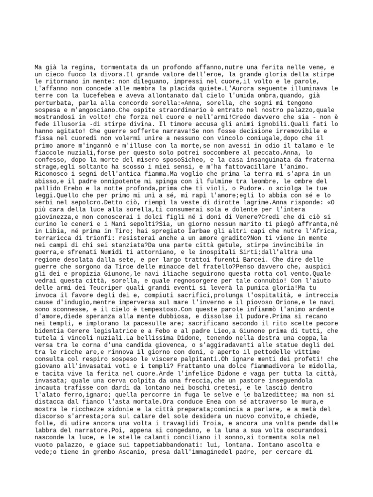 Iv Libro Eneide | PDF