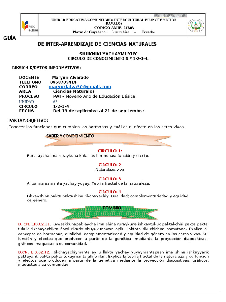 CCNN-UNIDAD-62-C_1,2,3,4-NOVENO-1 | PDF