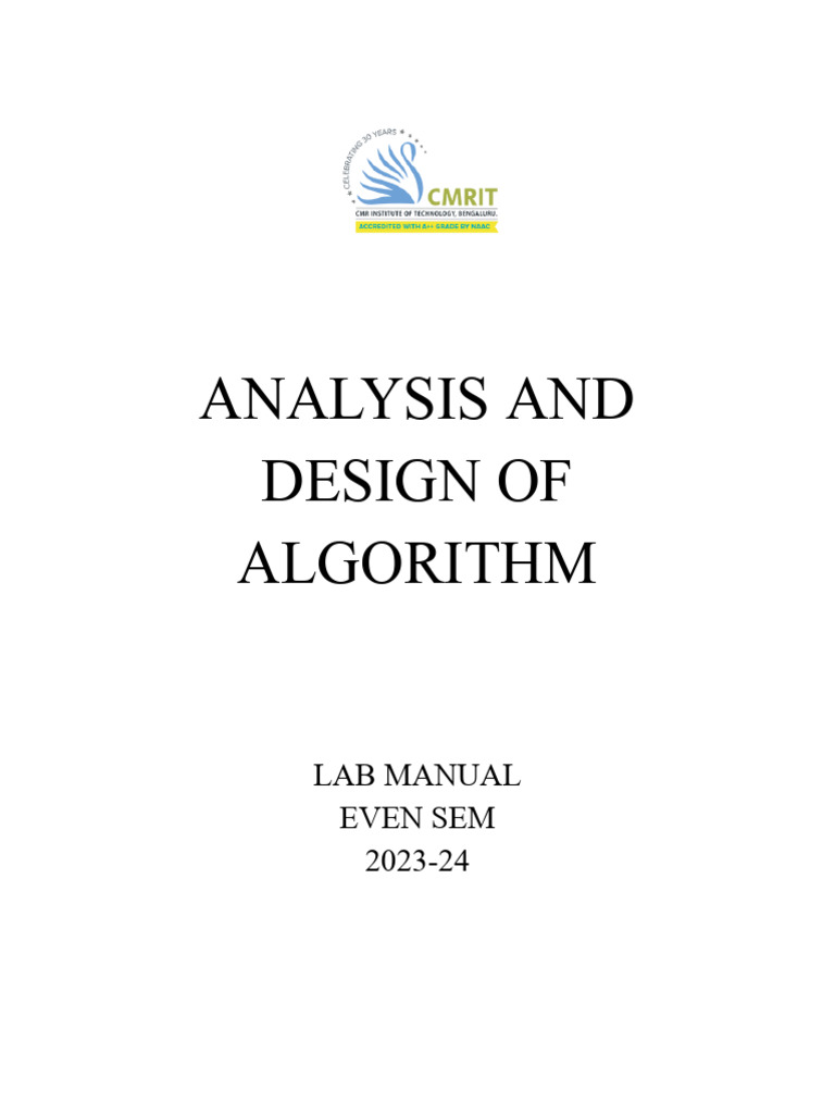 ADA Lab Manual | PDF