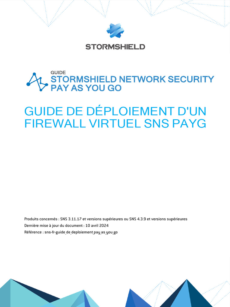 Sns-Fr-Guide de Deploiement Pay As You Go | PDF