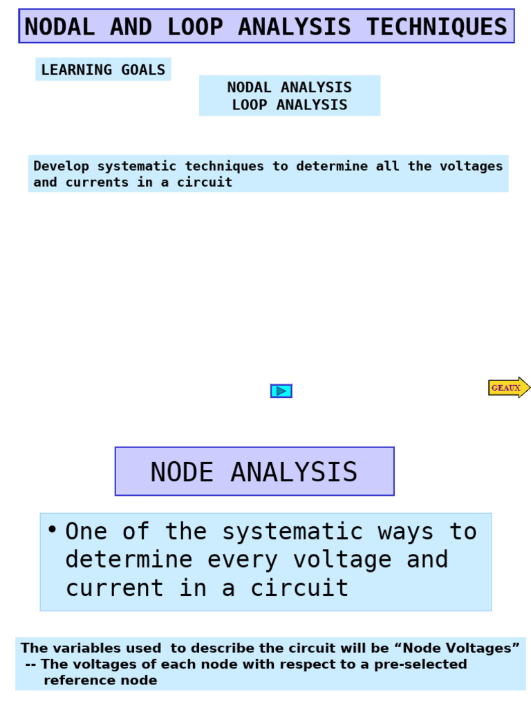 Ch3.1 Nodeanalysis 11ed | PDF