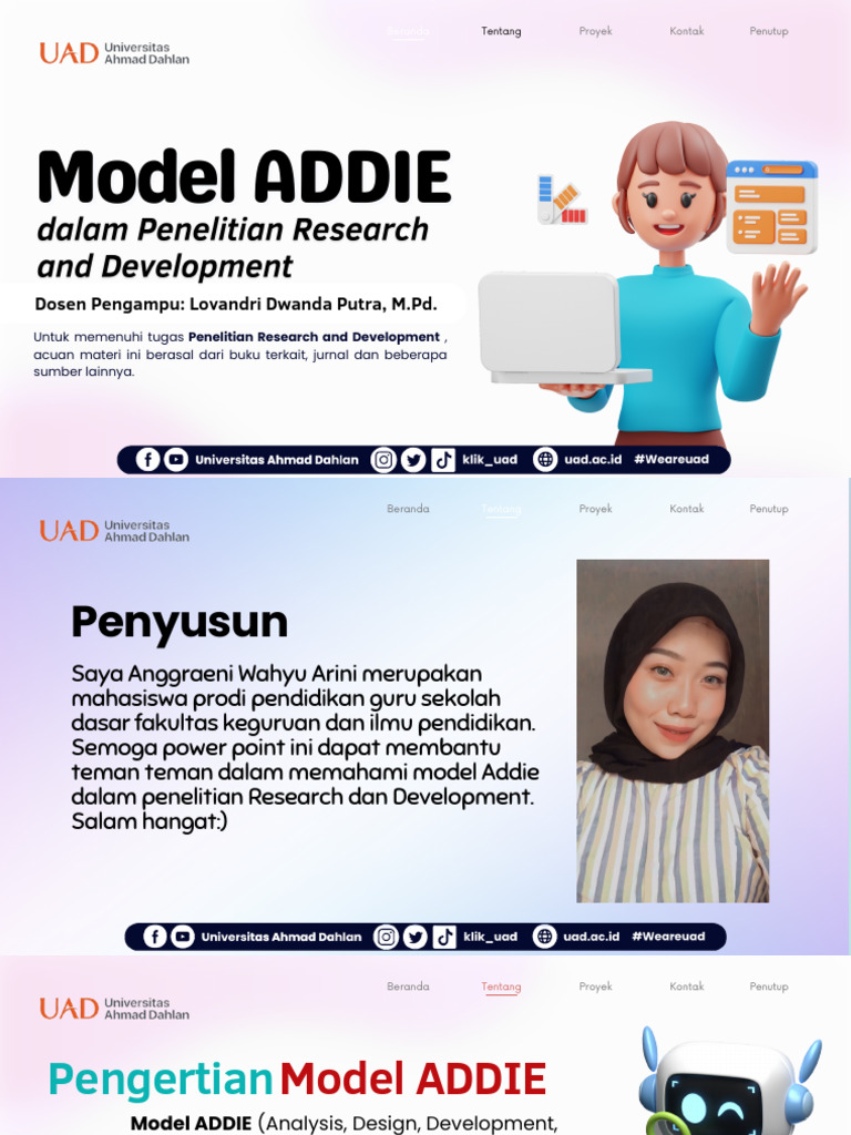 Penjelasan Model Addie Dalam Penelitiab Research and Development (R&D ...