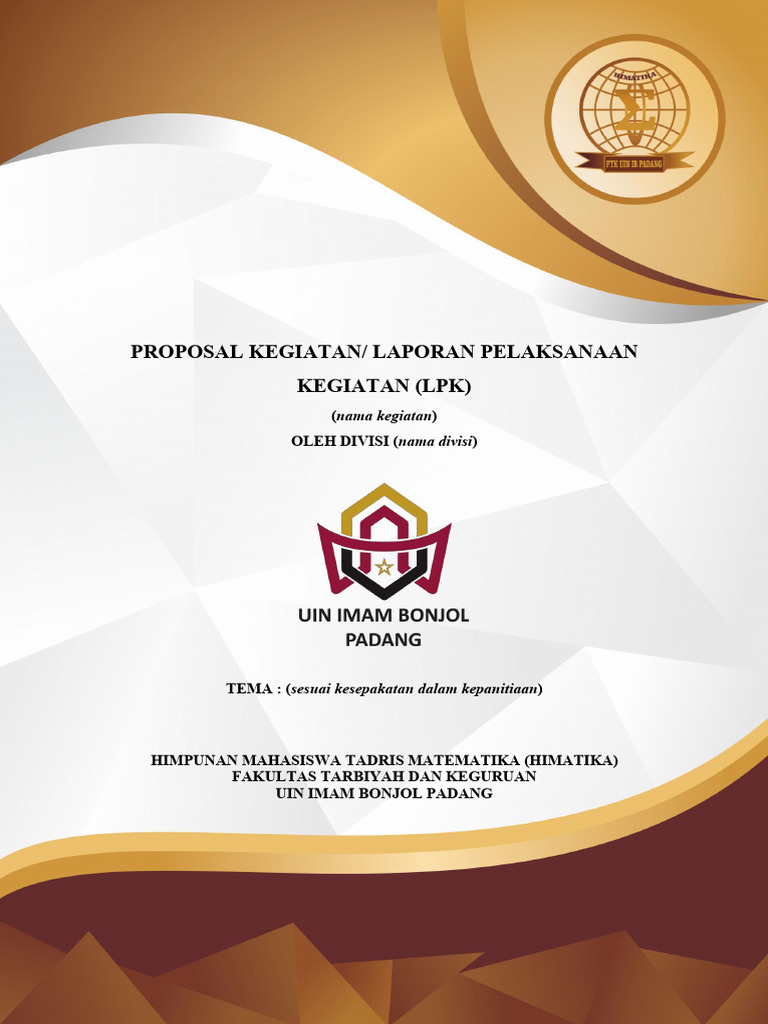 Pedoman Proposal Dan LPK 2020 | PDF